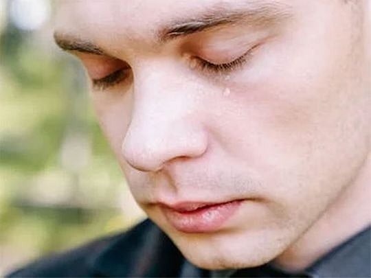 Crying can release ‘feel-good’ endorphins and banish stress