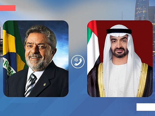 UAE President congratulates President-elect of Brazil