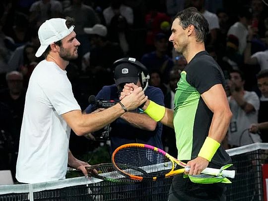Nadal stunned by Paul at Paris Masters as Alcaraz cruises