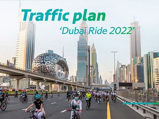 Watch: Sheikh Zayed Road to close on November 6 for Dubai Ride