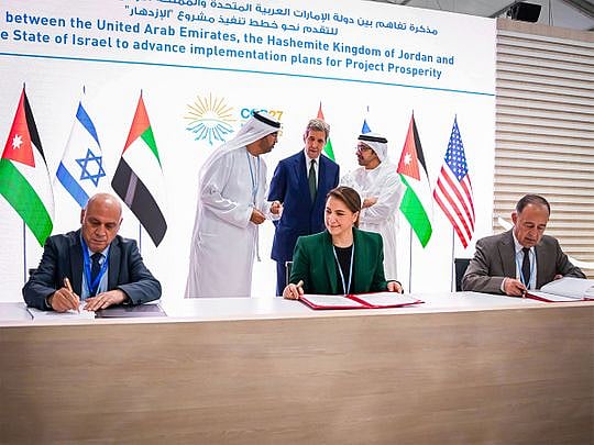 UAE, Jordan and Israel sign MoU to advance Project Prosperity ...