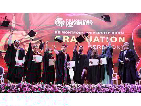 DMU Dubai celebrates its first cohort of graduates in a grand ...
