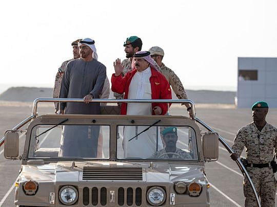 UAE President attends ‘Jelmoud 3’ joint military exercise with King of ...