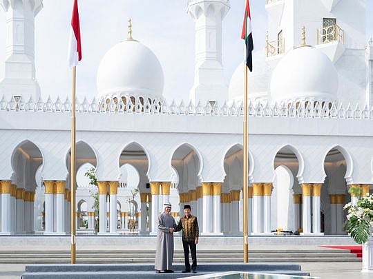 UAE President Sheikh Mohamed bin Zayed opens replica of Sheikh Zayed ...