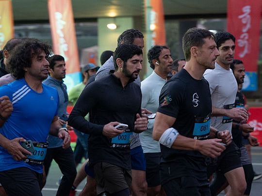 Watch: Sheikh Hamdan leads record-breaking Dubai Run 2022