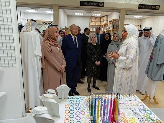 Al Sanaa pavilion run by Emirati families opens at Global Village