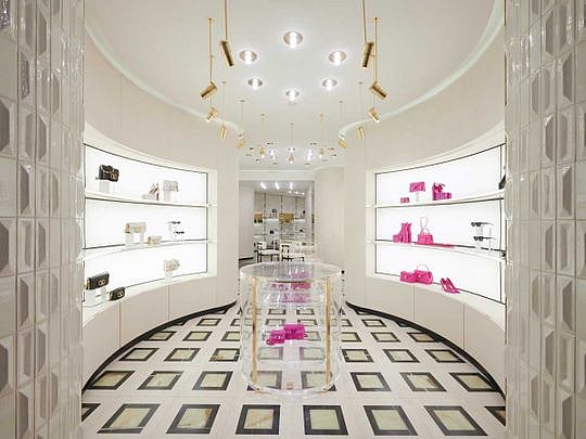 Valentino introduces brand new store concept