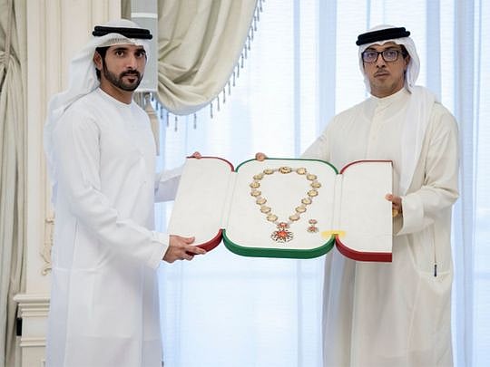 Sheikh Hamdan awarded Order of Mother of the Nation