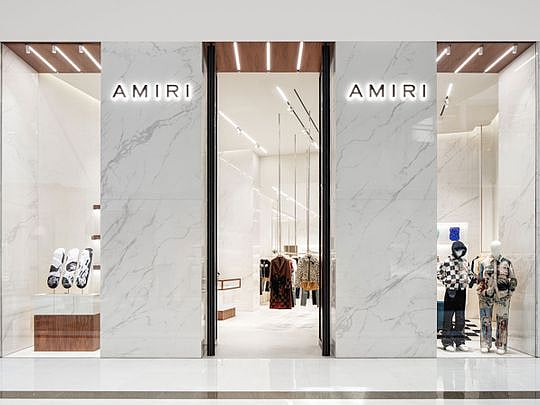 American luxury label Amiri comes to Dubai