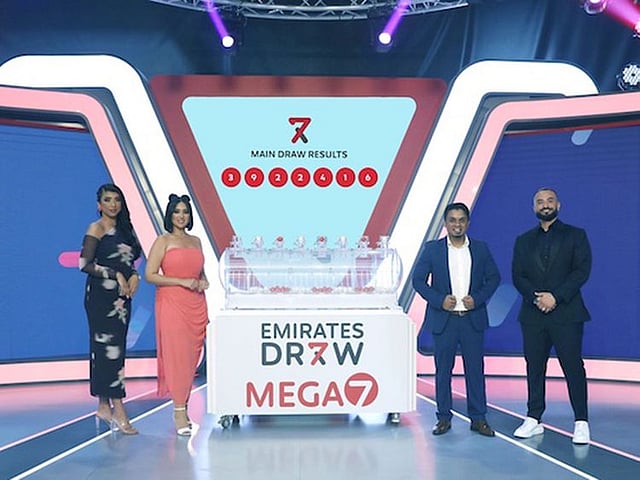 Emirates Draw MEGA7 soars to Dh140 million this festive season