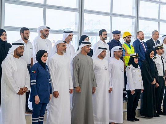 Khalifa Port expansion: UAE President leads inauguration