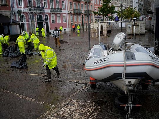 Floods batter Portugal: Residents told to stay home as heavy rain