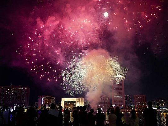 Look: Spectacular fireworks display marks the opening of Dubai Shopping ...