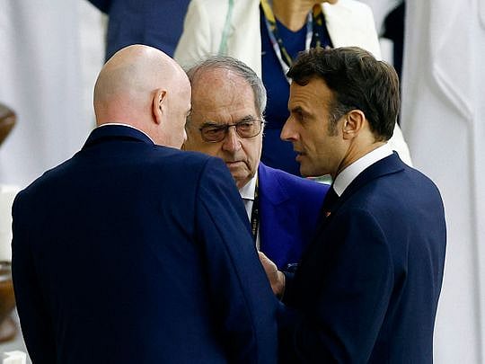 Macron 'immensely proud' that France in World Cup final