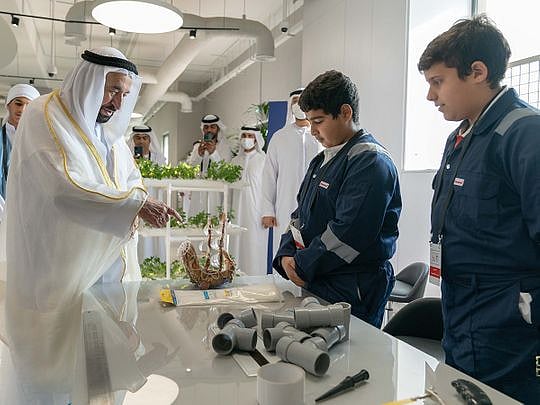 Sheikh Sultan praises achievements of UAE youth