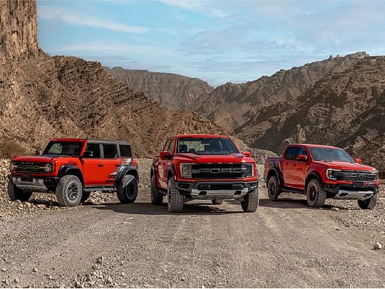 Ford hits UAE, Gulf roads with 3 simultaneous Raptor launches for a ...