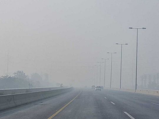 Dense fog disrupts flights in Pakistan, 4 killed in roads accident