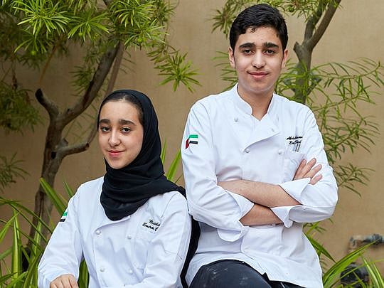 UAE’s youngest twin Emirati chefs on their love of cooking and good food