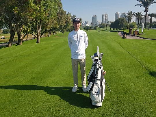 Golf continues to be an education for Dubai-based youngster Toby Bishop