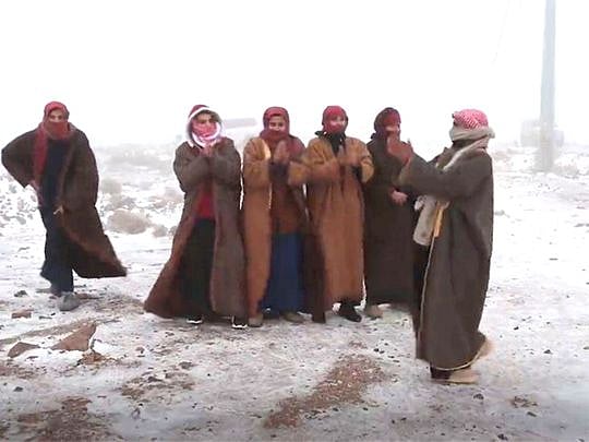 Kuwait records coldest day in 60 years as Siberian cold wave grips region