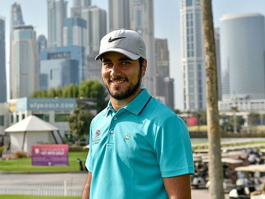 Watch: Ahmad Skaik maps out his future in golf while flying the UAE flag