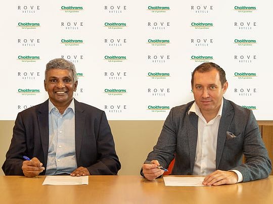 Choithrams partners with Rove Hotels to open 8 new stores