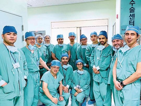 Medical professionals head to South Korea for world-class training