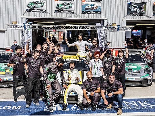 Emirati team founder and driver Saif Al Ameri aiming to fly UAE flag high at Hankook 24-Hours ...