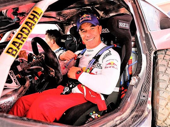 Loeb completes hat-trick of Dakar Rally stage wins for Bahrain Raid Xtreme