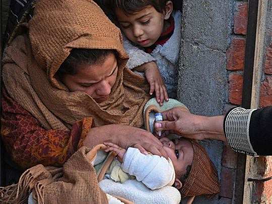 Over 44.2 million children receive anti-polio drops