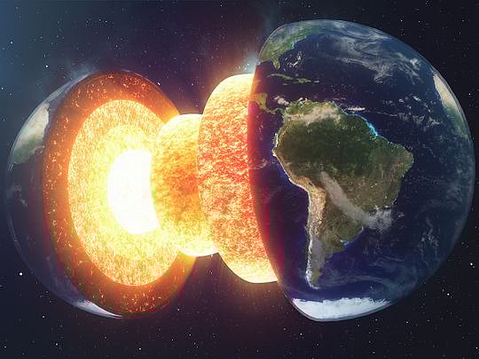 Earth's inner core rotating slower than surface, study suggests