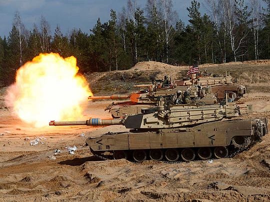 Frank talks and frustration: How the US got to yes on Abrams tanks