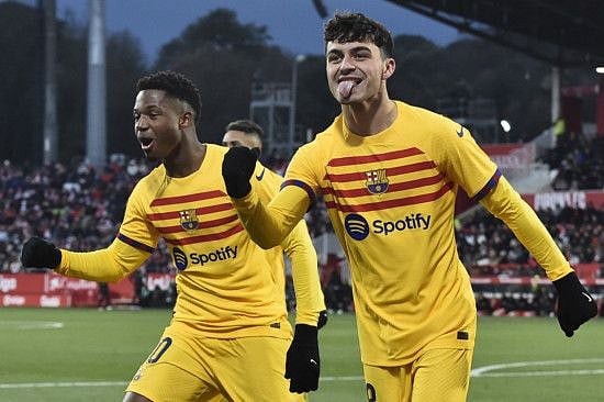 Pedri celebrates 100th Barcelona match with winning goal