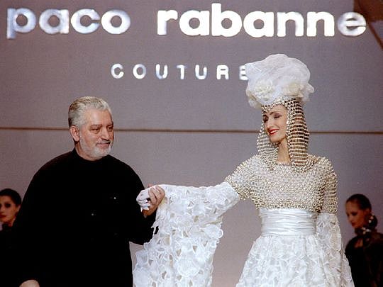 Paco Rabanne: from fashion spaceman to fragrance king