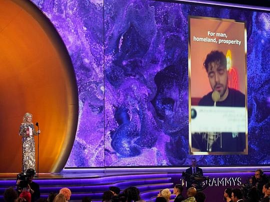 Iranian singer Shervin Hajipour who faces prison wins Grammy for ...