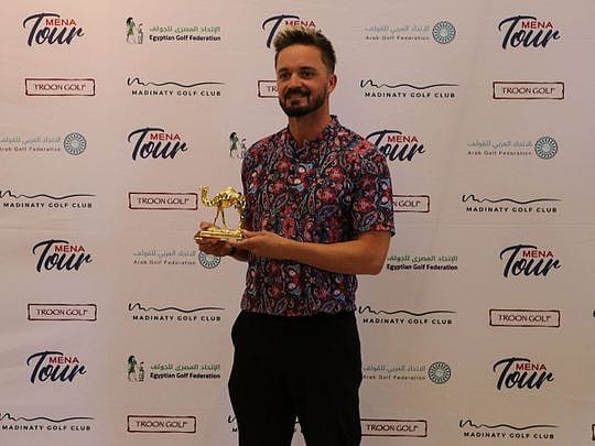 Brandon Robinson Thompson wins Egyptian Swing 2 on MENA Tour
