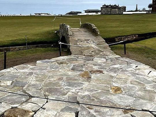 St Andrews Links Trust to remove 'extension’ to Old Course’s Swilcan Bridge