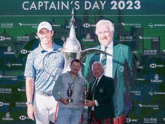 Campbell Steedman’s Captain’s Day at Emirates Golf Club