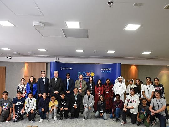 Amideast, Boeing launch new STEM initiatives in the UAE