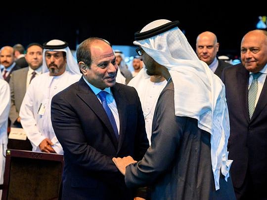 UAE President, Vice President meet leaders at World Government Summit