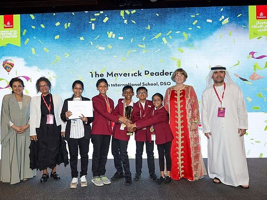 Chevron Readers’ Cup winners from Emirates Litfest honoured in Dubai