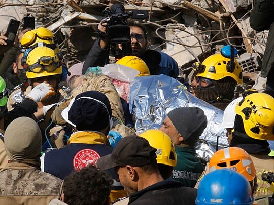 Rescuers dig for three survivors in rubble in Turkey a week after ...