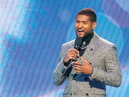 Singer and songwriter Usher talks Vegas residency and Super Bowl debate