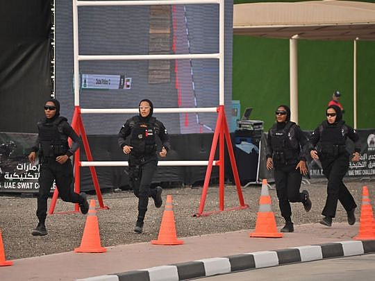 Dubai Police’s all-women SWAT team shines in showdown