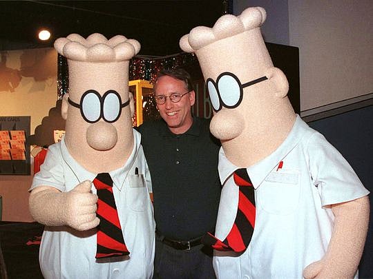 Dilbert distributor severs ties to creator over race remarks