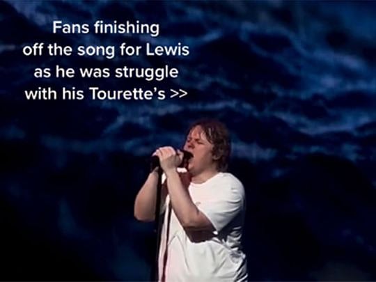 Watch: Fans take over ‘Someone You Loved’ after Lewis Capaldi ...