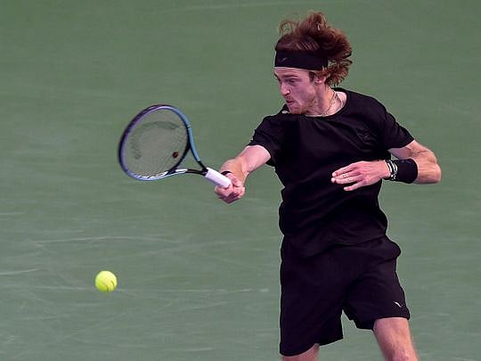 Dubai tennis: Andrey Rublev outwits Alexander Zverev to enter final