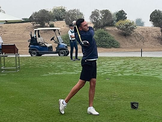 Jay Mullane ahead in The Els Club Men’s Open