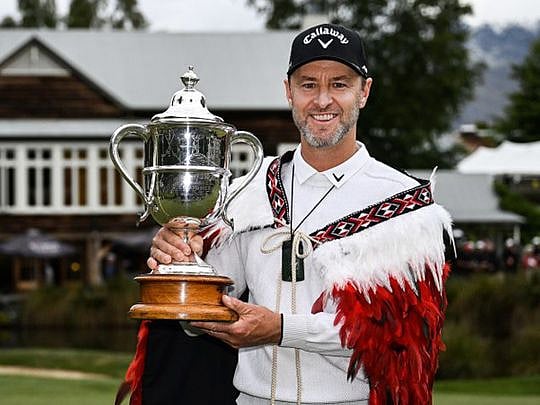 48 year-old Brendan Jones wins New Zealand Open