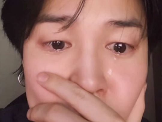 Viral video shows BTS' Jimin crying his eyes out… find out what got him ...